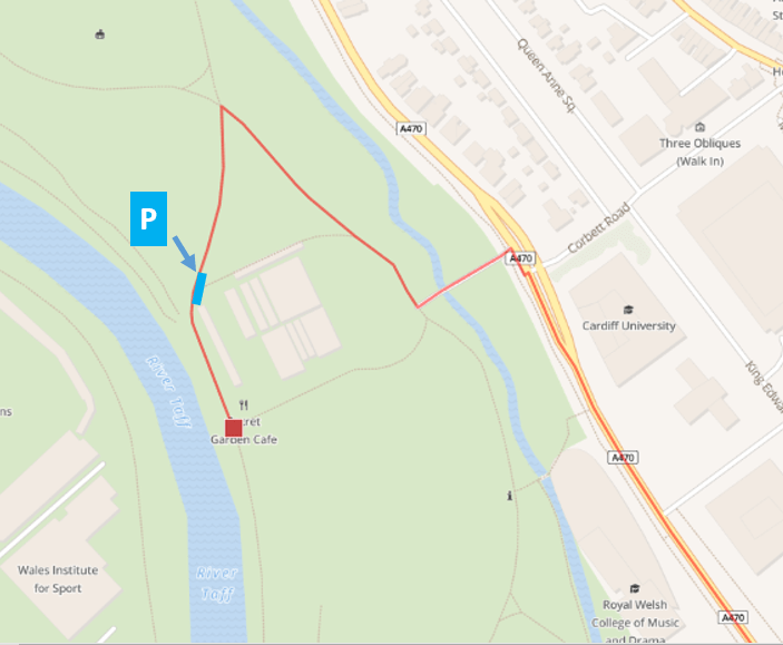 Bute Park - Access Postcodes