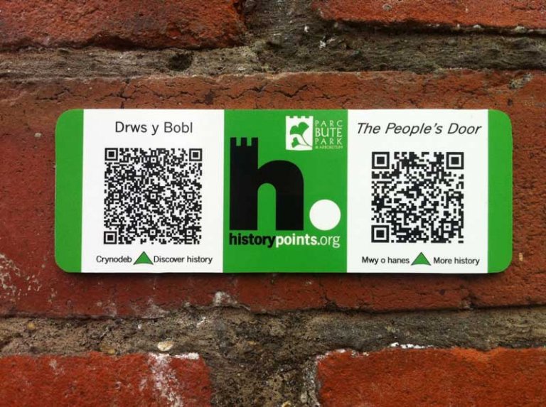 Bute Park - History Points (QR code) Trail