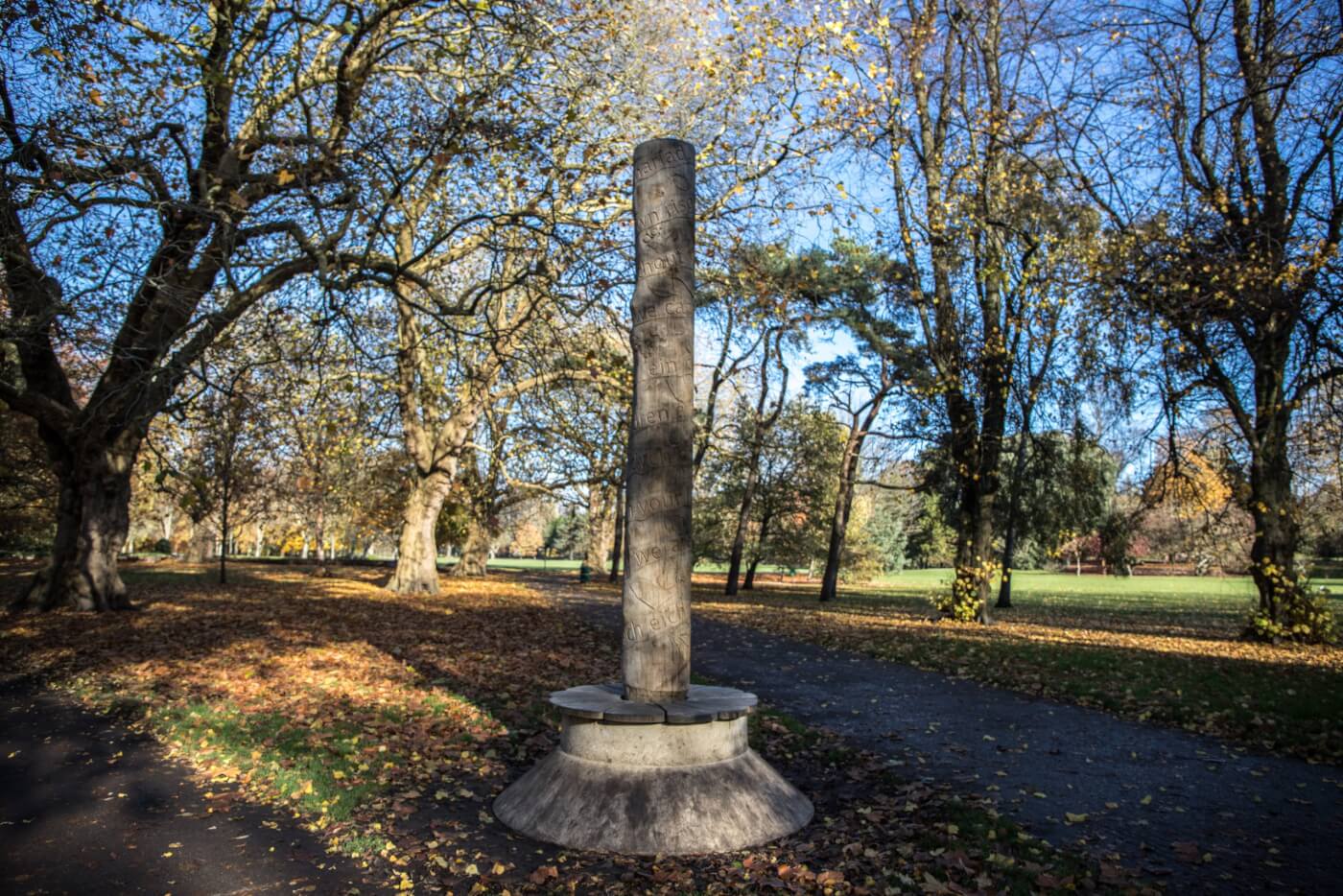 Tree Charter Pole - Bute Park